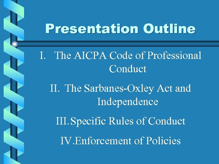 Chapter 4 Professional Ethics Code of Ethics