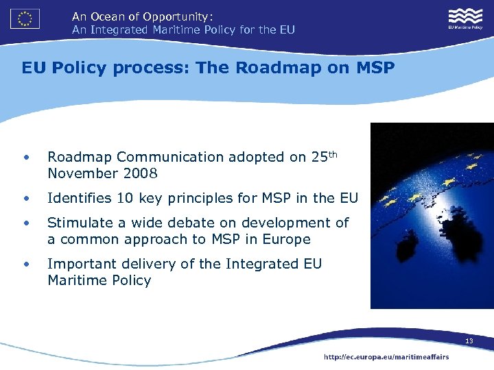 An Ocean of Opportunity An Integrated Maritime Policy