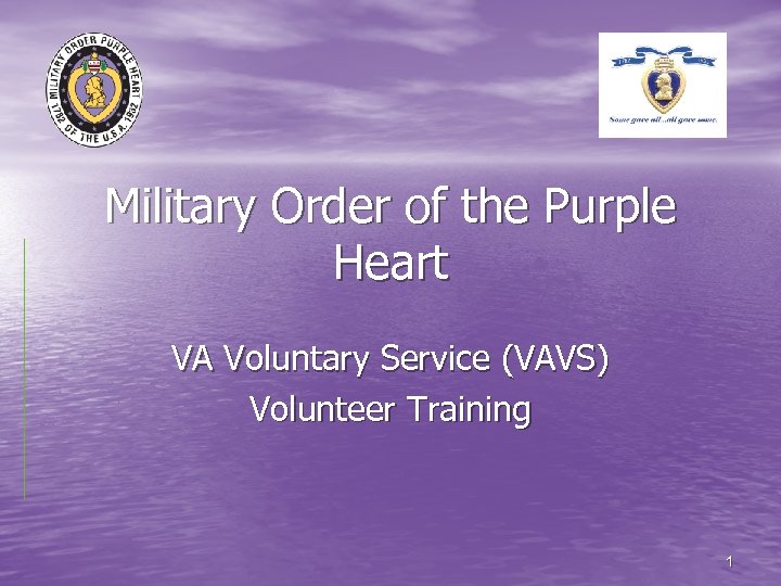 Military Order of the Purple Heart VA Voluntary