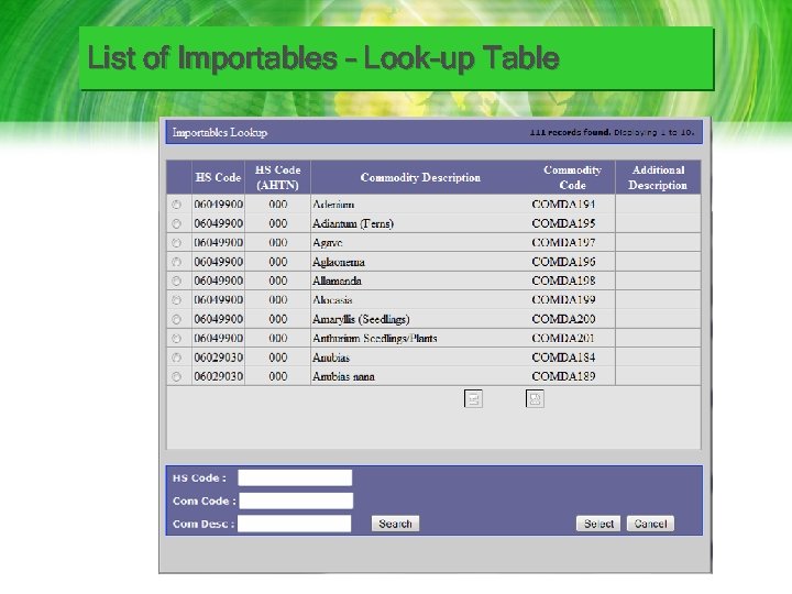Department of Agriculture BAI BPI and BFAR