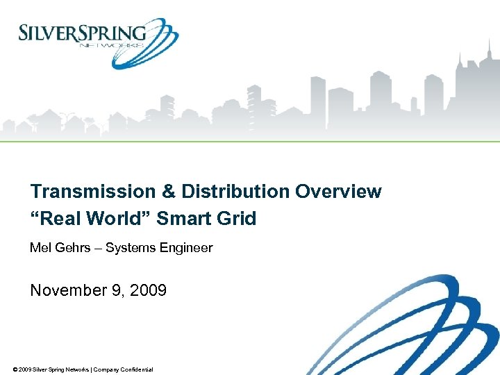 Transmission Distribution Overview Real World Smart Grid