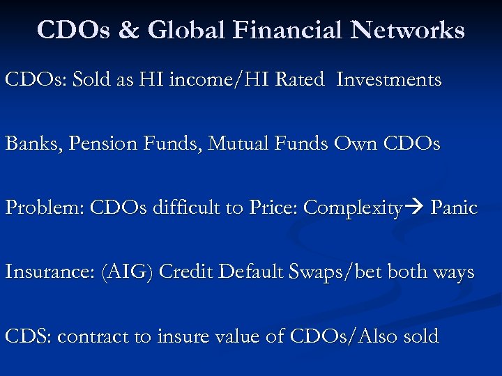 Origins Global Financial Crisis Historical Phases of Global
