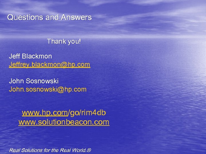 HP Information Lifecycle Management ILM Database Growth Problems