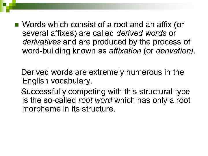 Word Building Fedorova U 4 AOD If