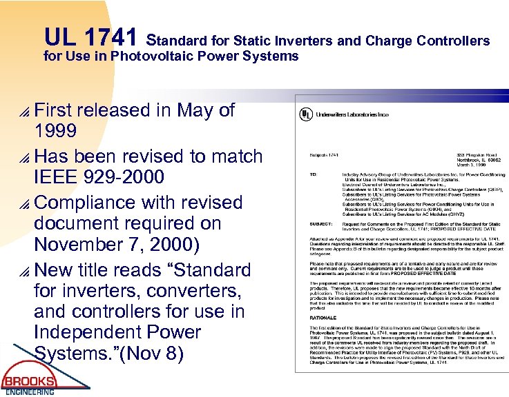 Net Metering and Utility Interconnection Presented by Bill