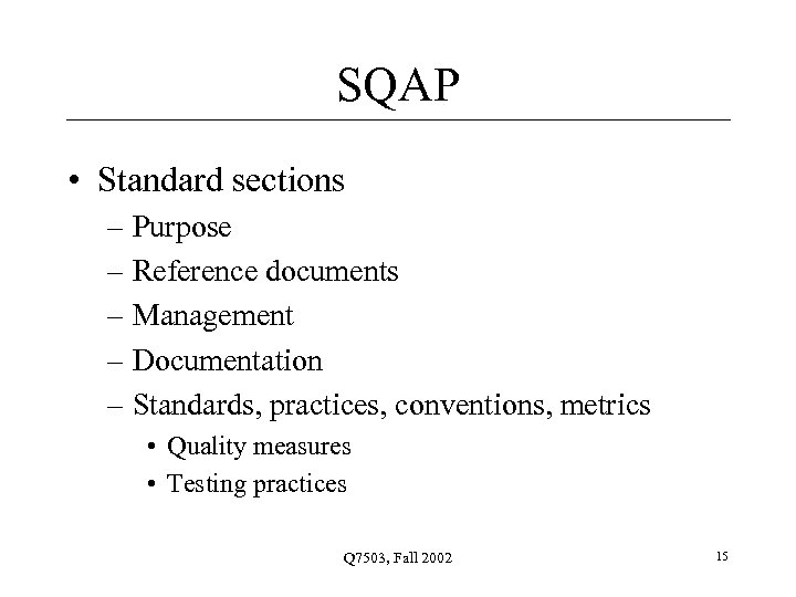 Software Project Management Session 10 Integration Testing