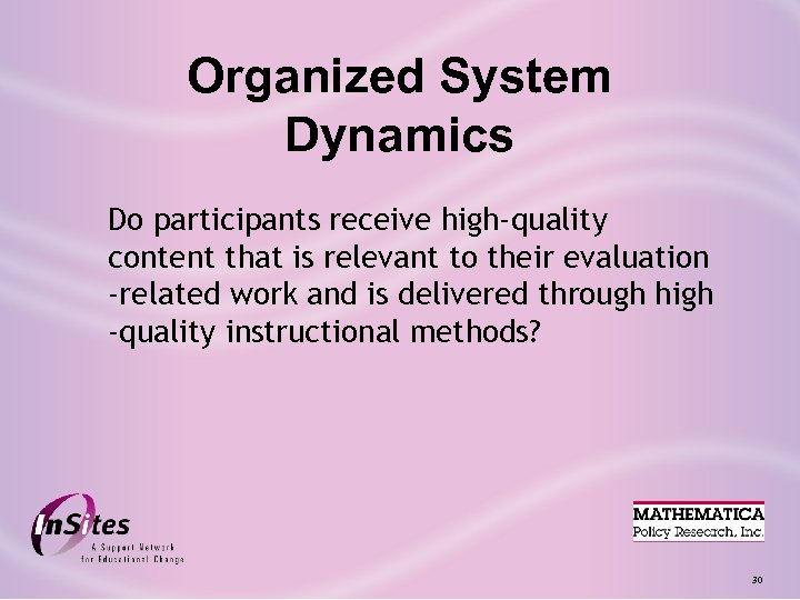 Human Systems Dynamics Theory Applied to Evaluation Practice