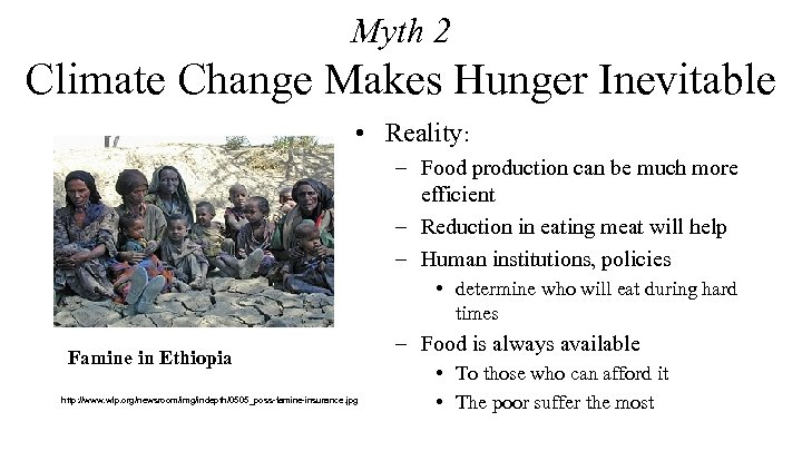 World Hunger 10 Myths Food First http ecx