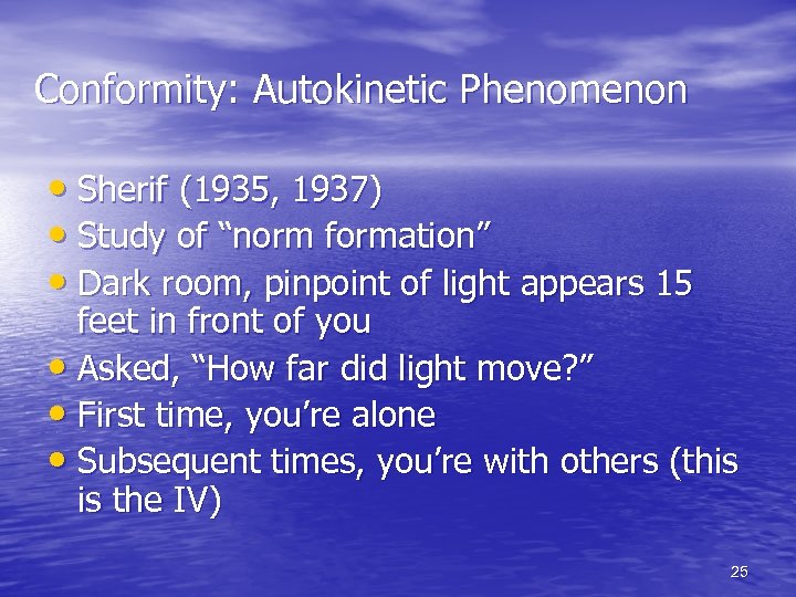PSY 321 Conformity and Compliance Dr Sanchez 1