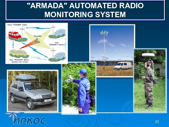 IRCOS Equipment of Radio Monitoring established in 1992