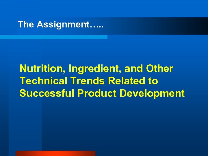 Nutrition Ingredient Trends and Opportunities A Food