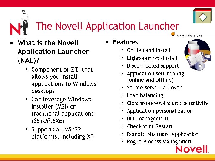 Novell ZENworks for Servers 3 Distributing Novell
