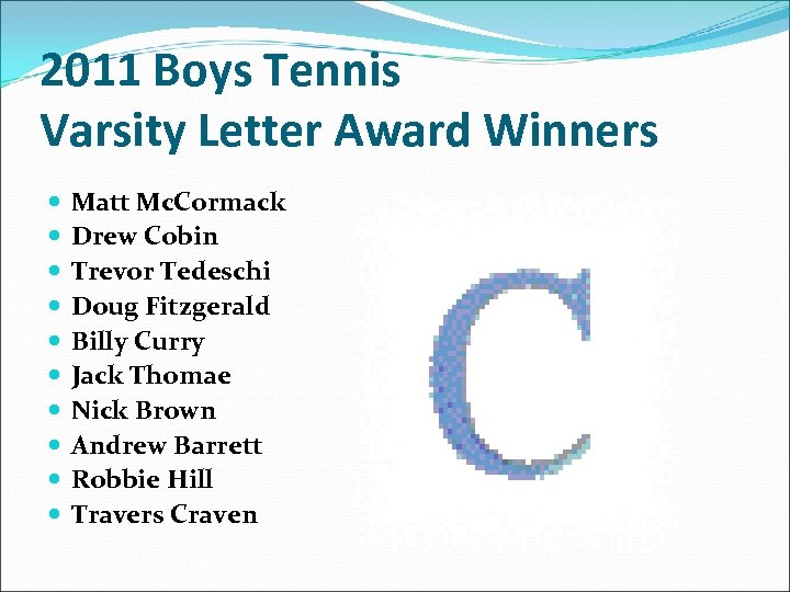 Cohasset High School Athletics Spring Sports Awards Assembly