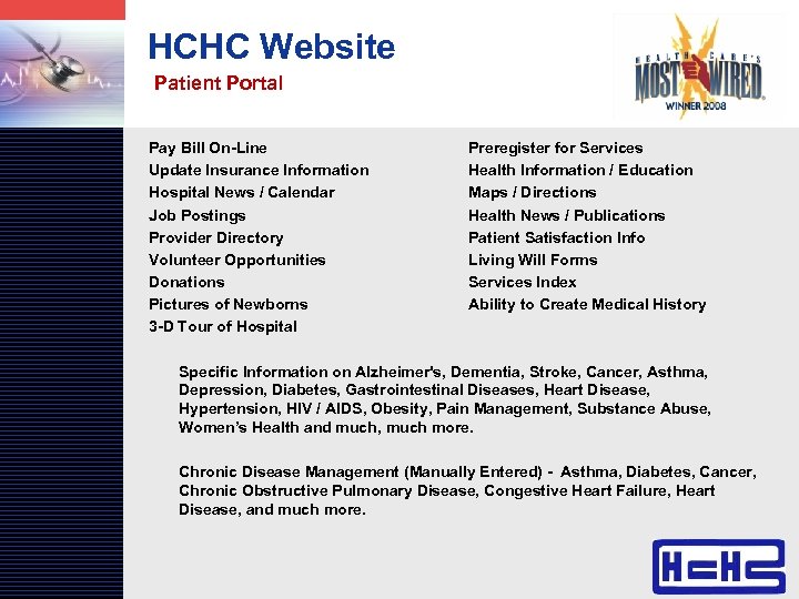 LOGO www themegallery com HCHC Website Marketing and