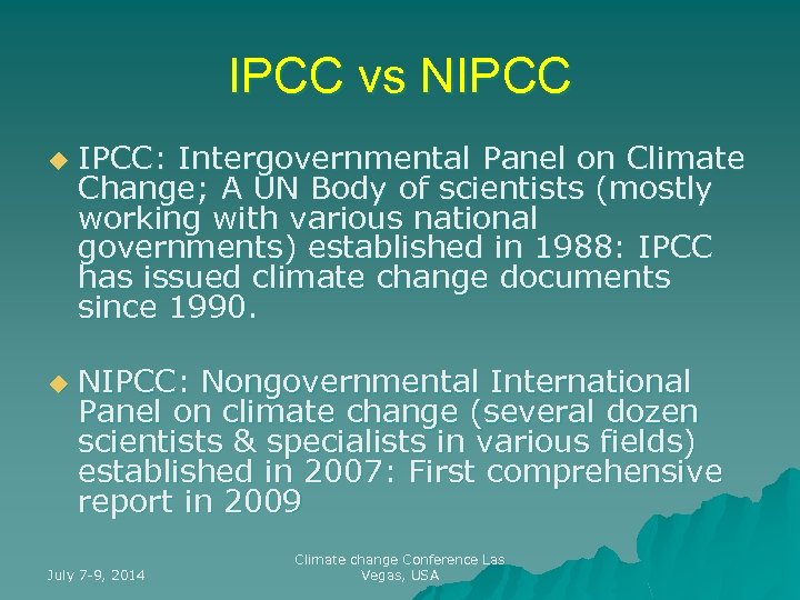 The Global Warming-Extreme Weather link Media Hype or