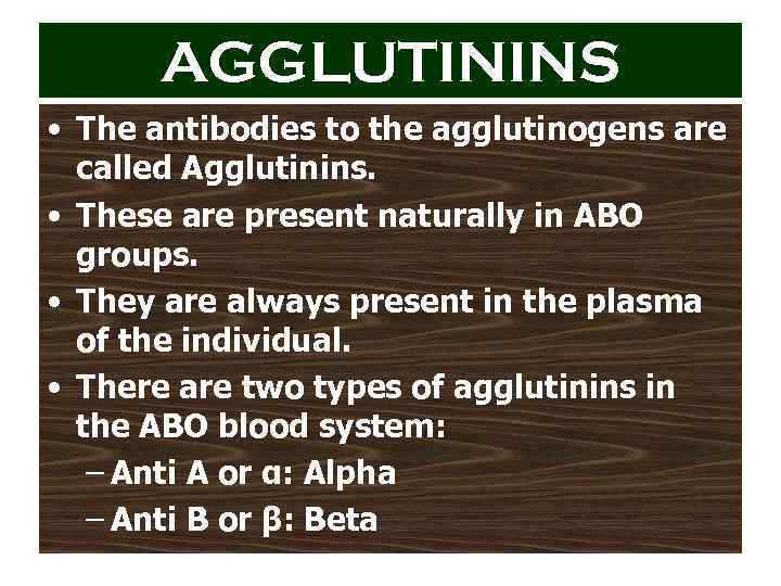 BLOOD GROUPS TYPES История 19
