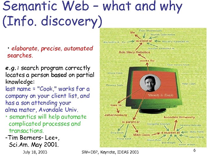 Is the Semantic Web a Database Laks V