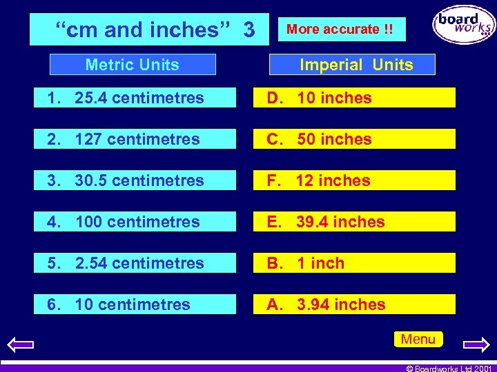 Measures and Units 1 Choosing sensible units Height