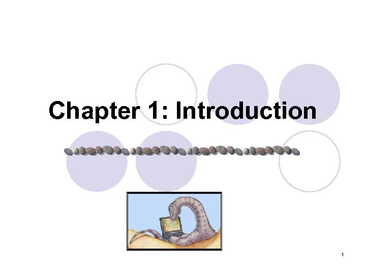 Chapter 1 Introduction 1 Learning Objectives At