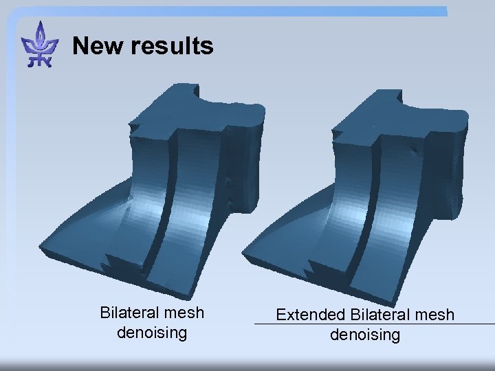 Bilateral Mesh Denoising Shachar Fleishman Iddo Drori Daniel