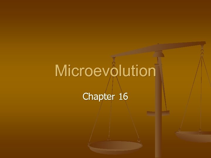 Microevolution Chapter 16 Under Stalin the teaching