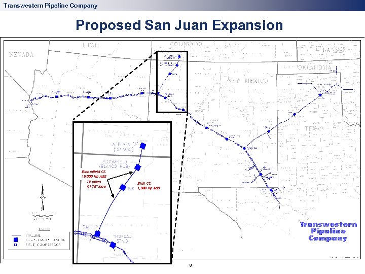 Transwestern Pipeline Company Status of San Juan Expansion