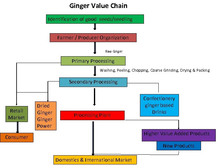 THE DEVELOPMENT OF GINGER VALUE CHAIN IN NIGERIA