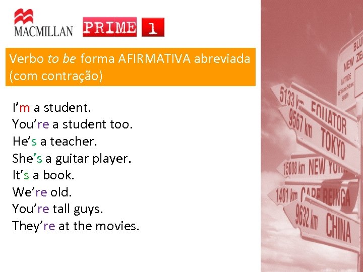 Unit l Verb to be O verbo