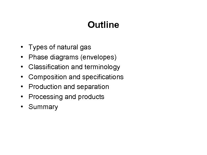 PRO-2003 Natural Gas Processing Produced and Processed Adjunct