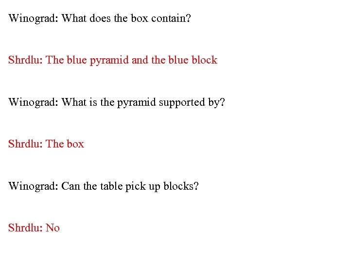 Artificial Intelligence and Computing Science October 19 2012