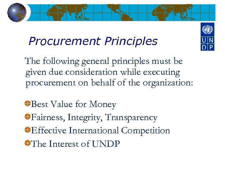 Doing Business with UNDP Takakazu Numata Senior Procurement