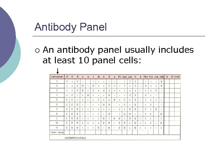 Antibody Identification Renee Wilkins Ph D MLS ASCP cm CLS