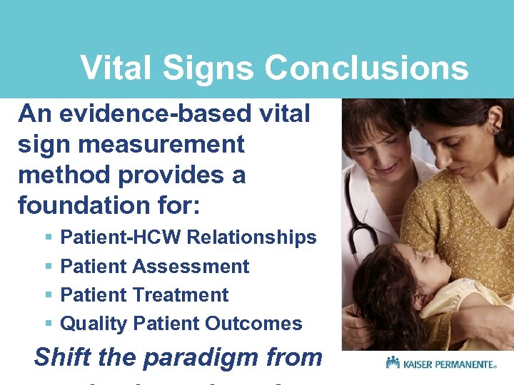 Vital Signs in the Ambulatory Setting An Evidence-Based