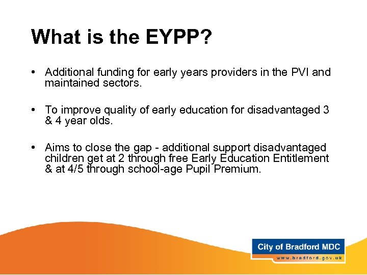 Early Childhood Services Early Years Pupil Premium Adele