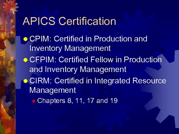 Strategies in Production and Operations Management David Bolton