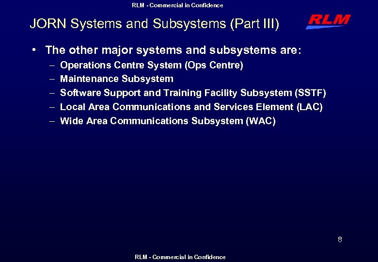 Noel Wainwright 4 October 2011 Picture Lockheed Martin