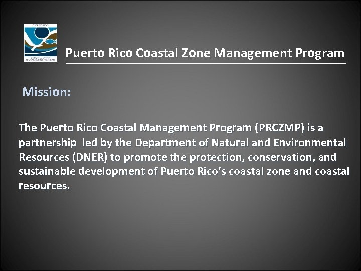 Department of Natural and Environmental Resources Puerto Rico