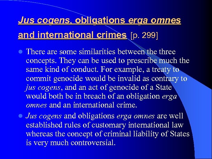 CHAPTER 2 STATE RESPONSIBILITY 1 NATURE OF