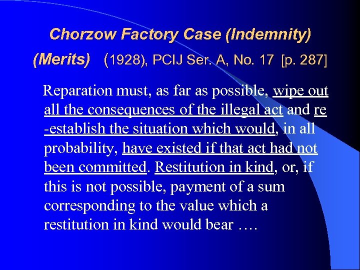 CHAPTER 2 STATE RESPONSIBILITY 1 NATURE OF