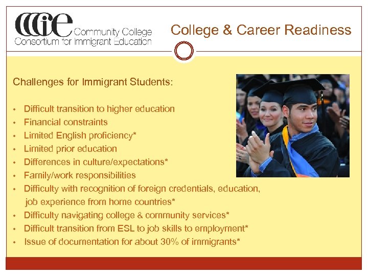 SUPPORTING IMMIGRANT STUDENTS COMMUNITY COLLEGE PATHWAYS TO CAREER