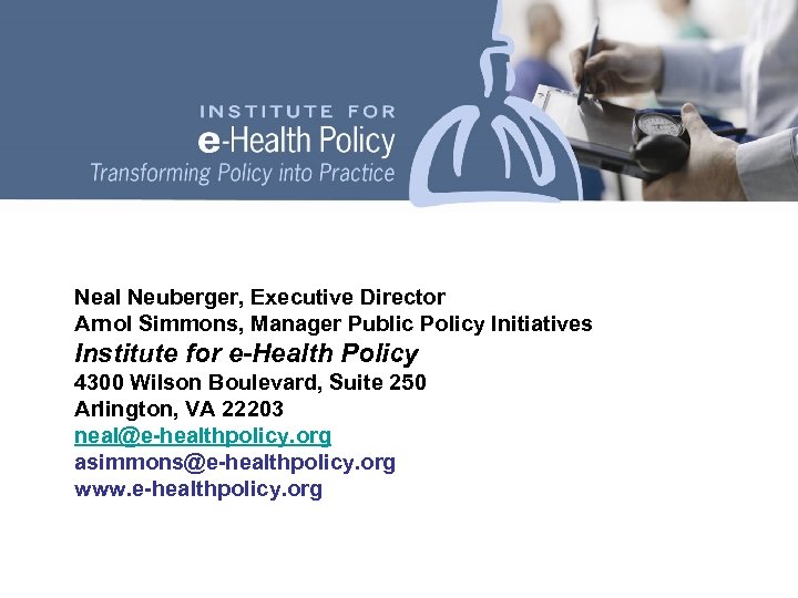 HIT Toward Public Health It Takes a Village