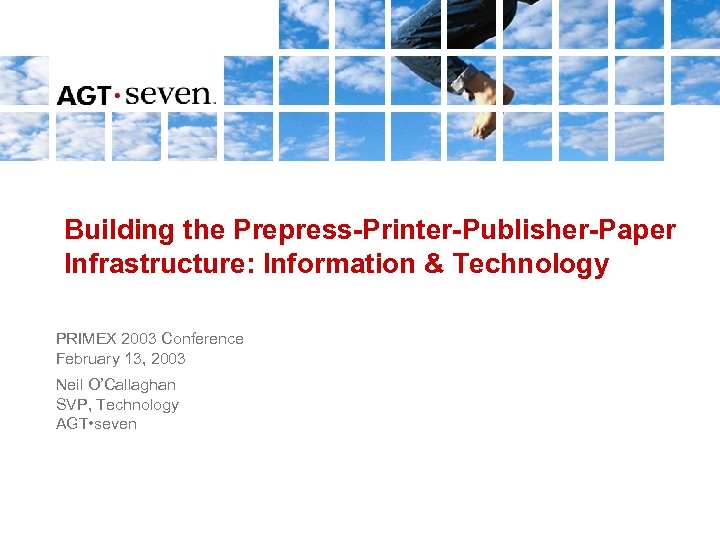 Building the Prepress-Printer-Publisher-Paper Infrastructure ...