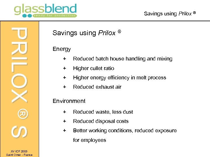 PRILOX S XV ICF 2003 Saint Omer