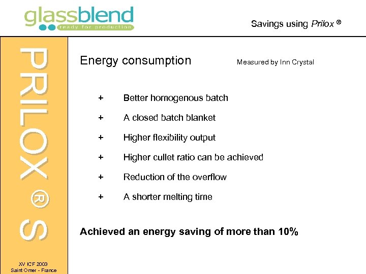 PRILOX S XV ICF 2003 Saint Omer