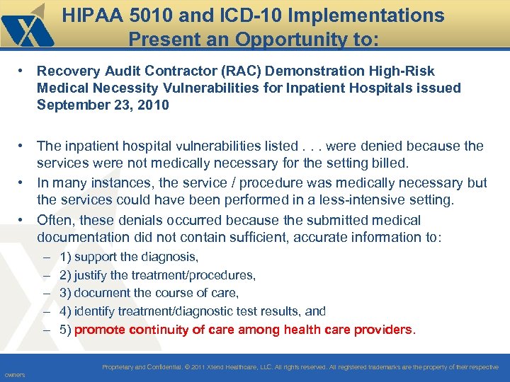 Optimizing Reimbursement with HIPAA 5010 and ICD-10 IDAHO
