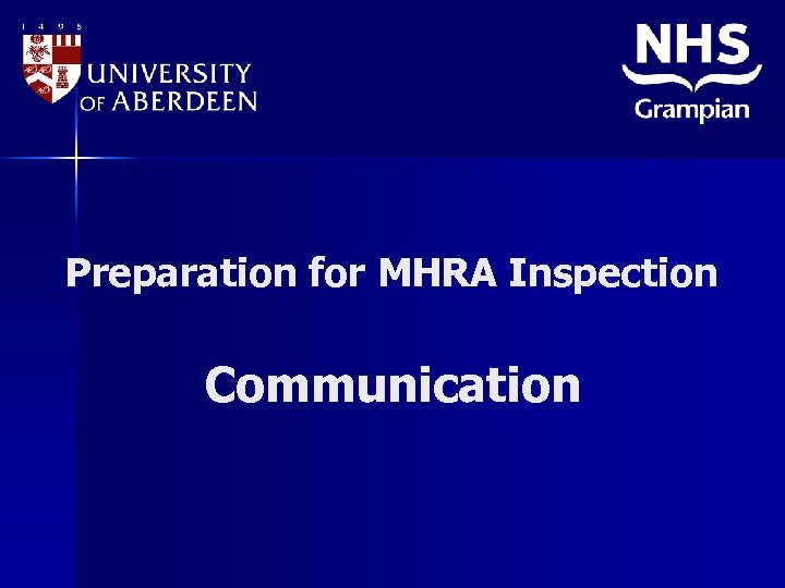 MHRA GCP Inspection 21 st 24 th