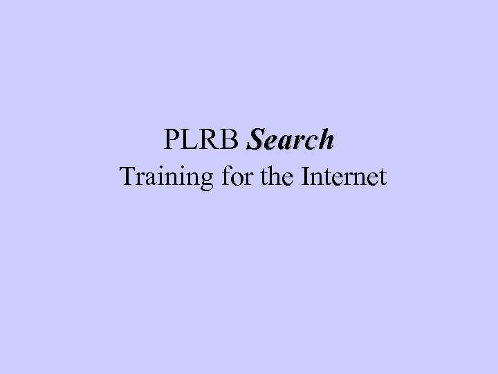PLRB Web Services For PLRB Affiliate Members Maximize