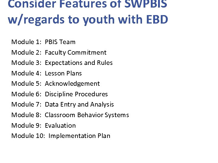 WI PBIS Conference August 2016 Session D-10 Building