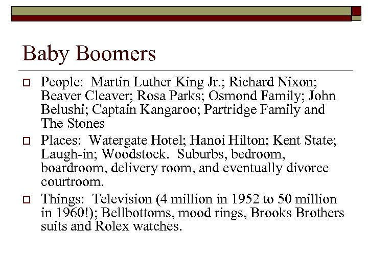 Generational Differences Lisa Bourget Marathon Travel