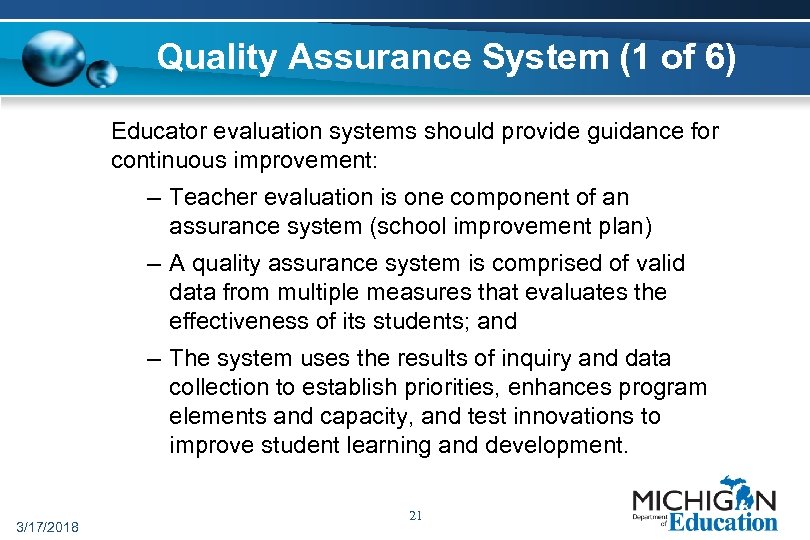 Educator Evaluation Public School Academies Unit Topics